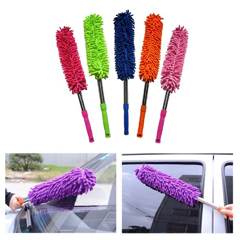 Stretch Duster Dust Cleaner Microfiber Feather Duster Furniture Dust ...