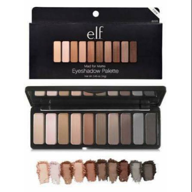Elf Mad For Matte Eyeshadow Palette | Shopee Philippines
