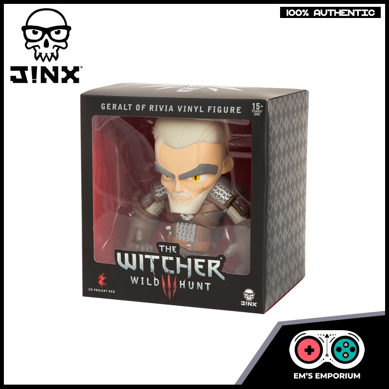 THE WITCHER 3 GERALT OF RIVIA 6" VINYL FIGURE from Jinx | Shopee ...