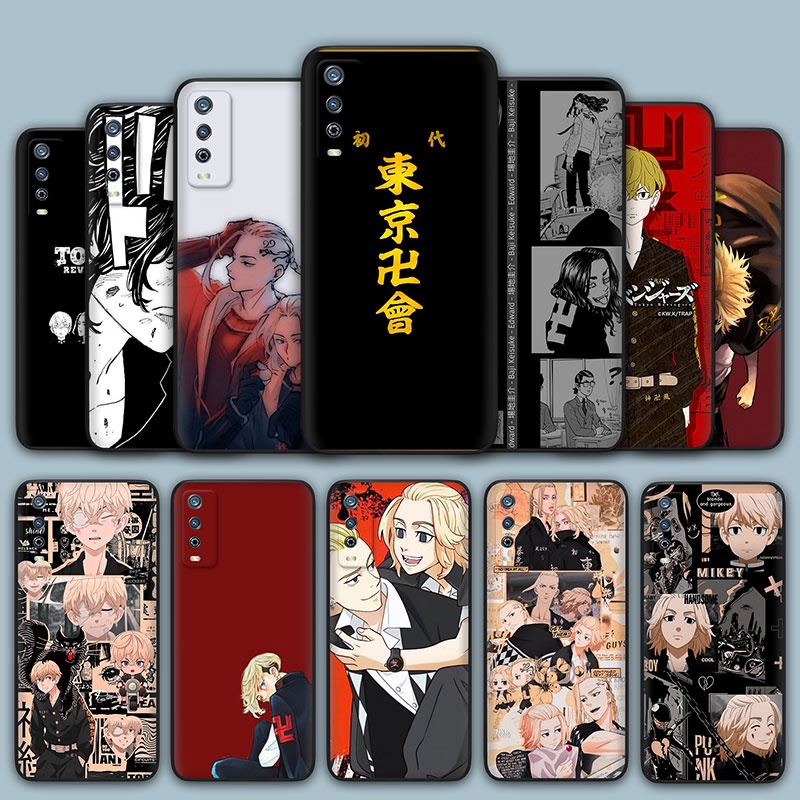 Vivo T1 T1x Y01 Y10 Y15S Y15A Y75 5G Soft Casing TP11 Anime Tokyo ...