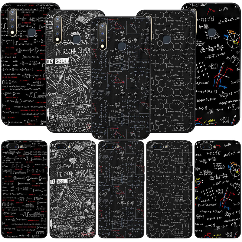 VC32 Formulas Math Formul Soft Silicone Case for Realme 2 3 5 5i 5s 6 ...