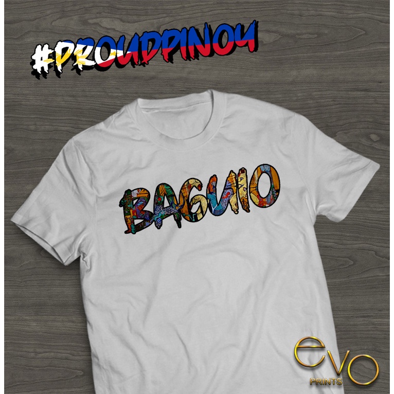 Baguio Shirt for Men and Women Souvenir T-shirt Proud Pinoy Tees ...