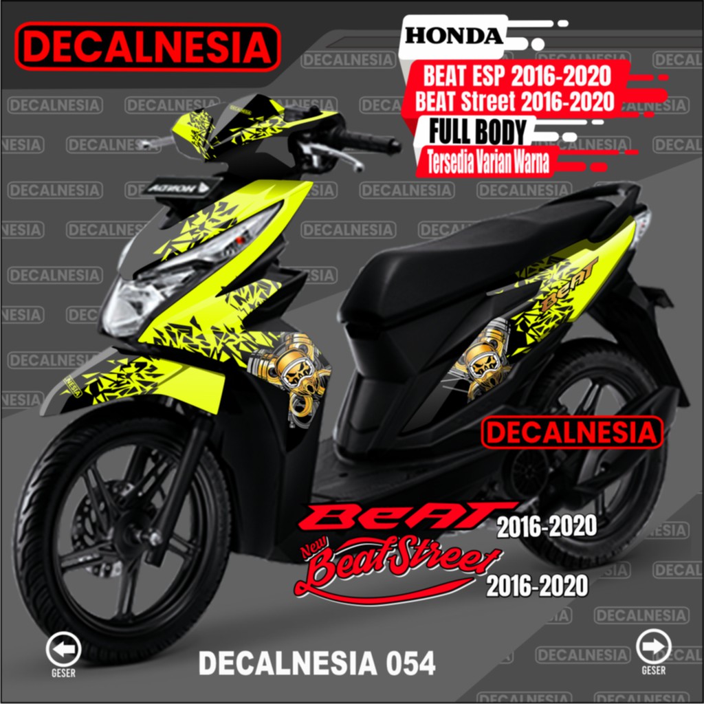 Honda Decal Beat ESP Beat Street Sticker 2017 2018 2019 2020 Racing ...