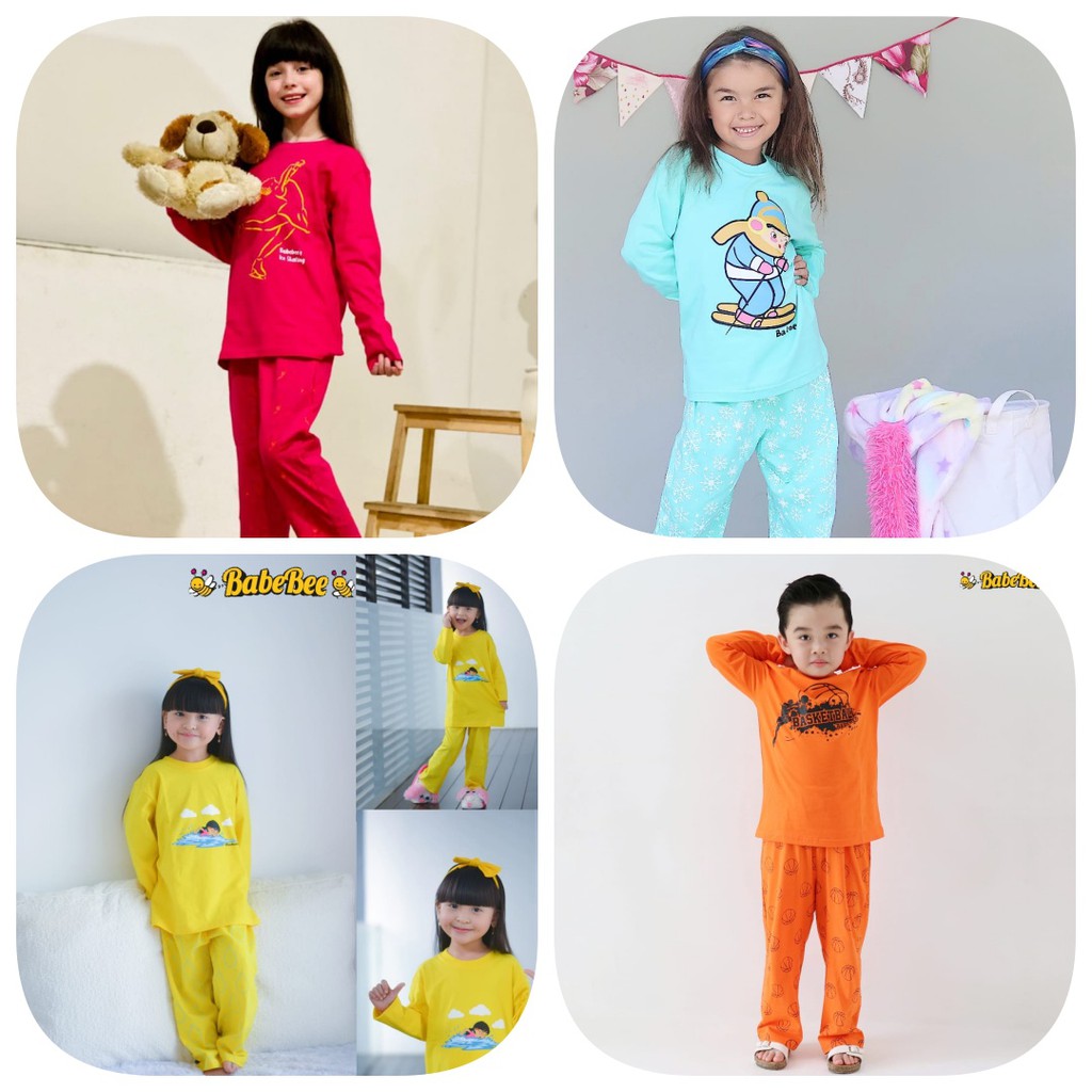 Babebee Children's Pajamas/Girls Sleepwear/Kids Suits | Shopee Philippines