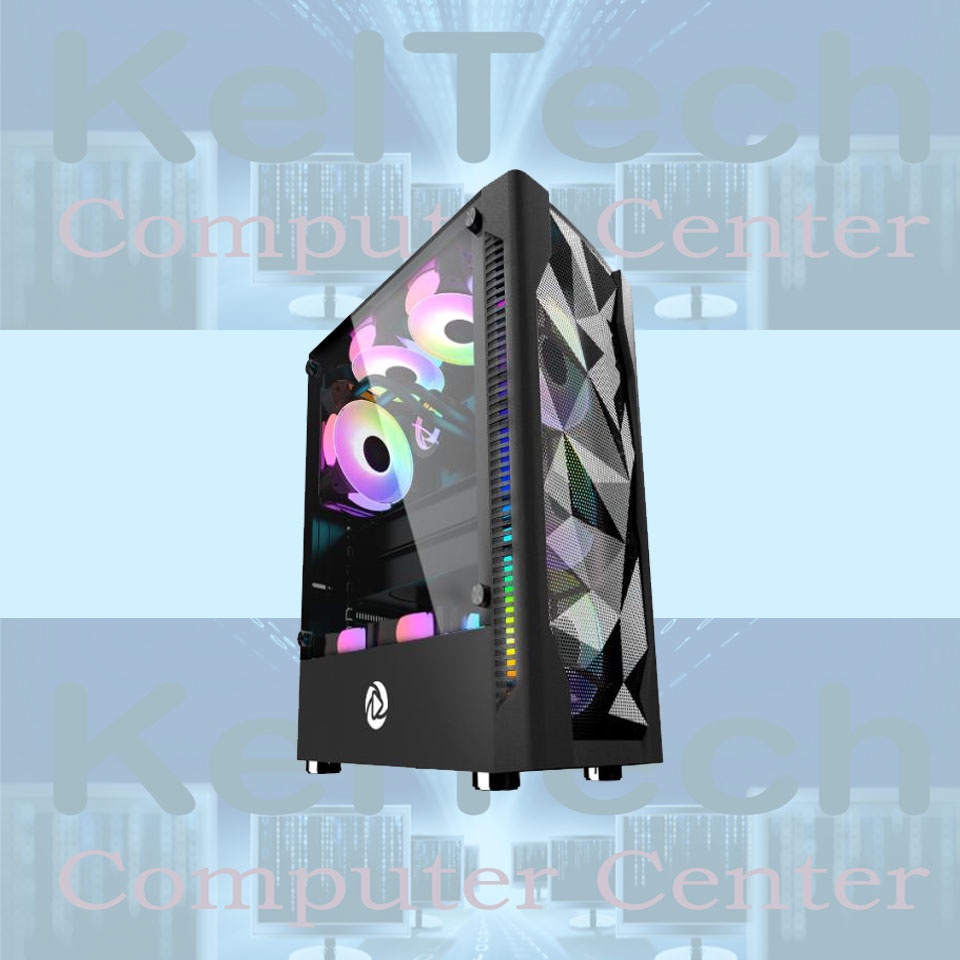 INPLAY METEOR 03 MID TOWER GAMING CASE PC WHITE CASE DESKTOP COMPUTER ...