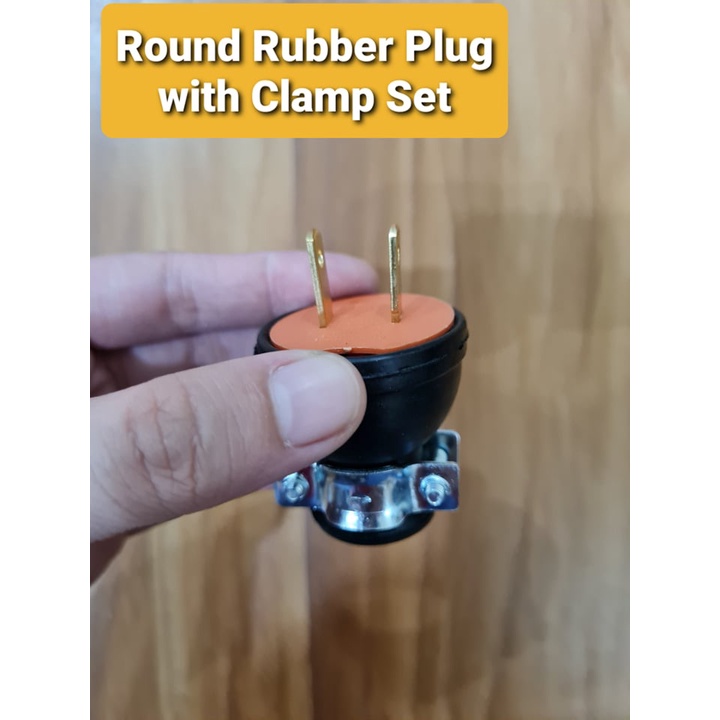 Rubber Plug Royu Round Rubber Plug with Clamp Heavy Duty | Shopee ...