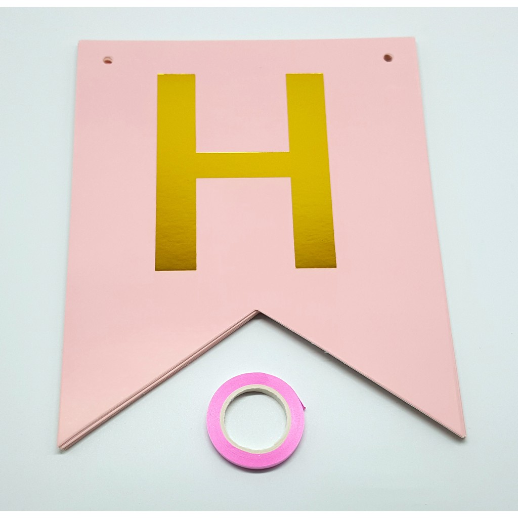 Happy Birthday Banderitas Flag Banner Party Decor | Shopee Philippines