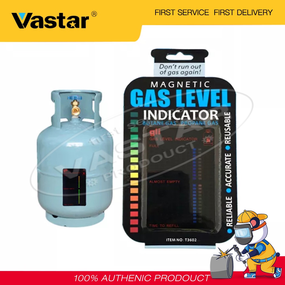 Vastar Propane Butane LPG Fuel Gas Tank Level Indicator Magnetic Gauge ...