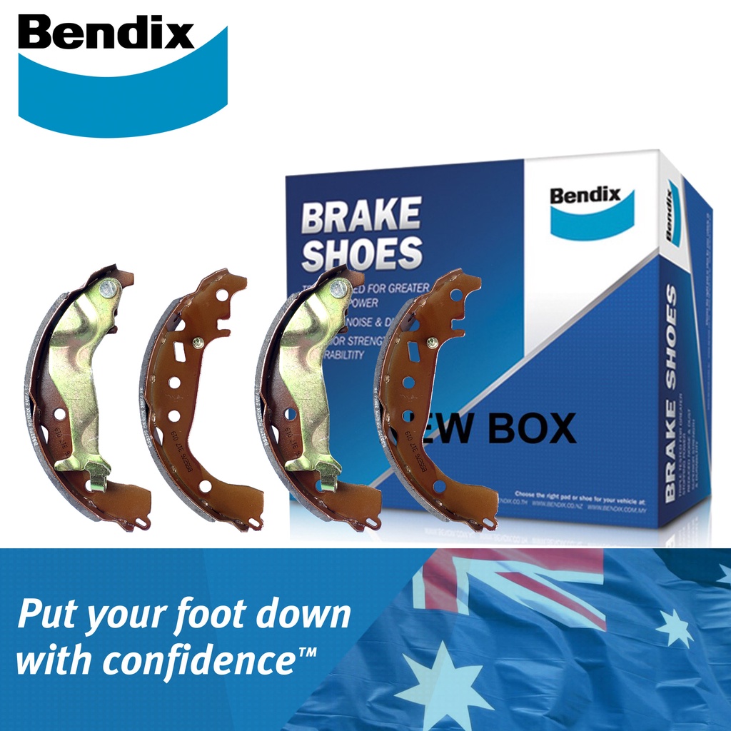 Bendix Brake Shoe BS5276 Set for Toyota VIOS, YARIS (NEW) Dual VVTi ...