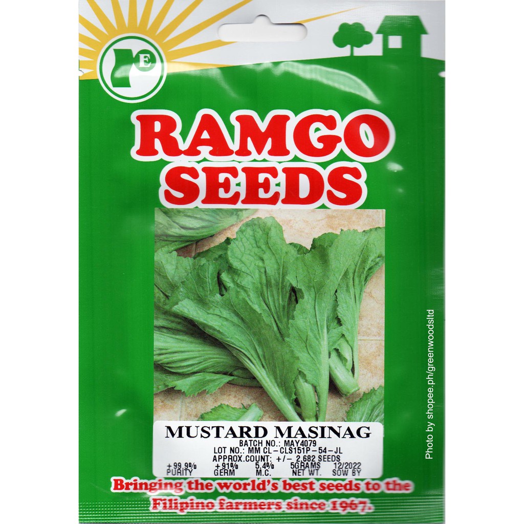 Ramgo Dealer Packet Seeds [E-O] Eggplant to Onion - Sold per Pack per ...