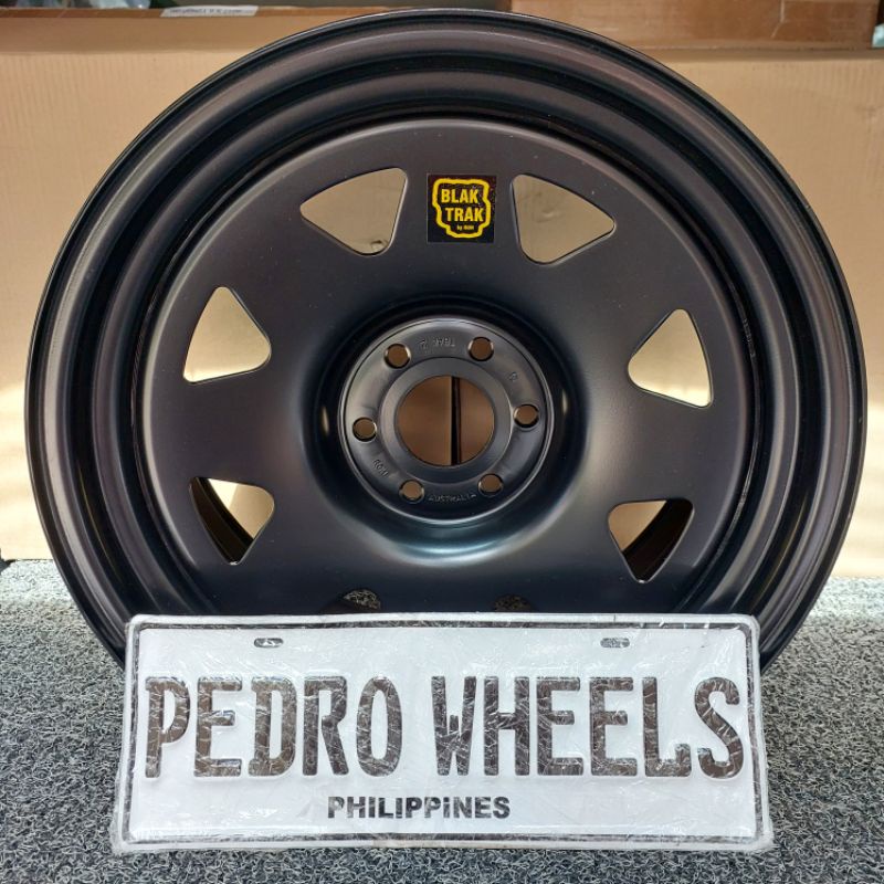 17x8 6x114.3 ⚠️ 1 PIECE ⚠️ Nissan Navara & Terra Roh Offroad Steel Rims ...