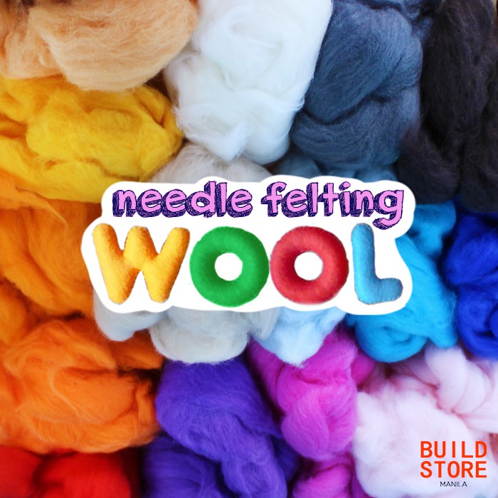 Needle Felting Wool and Tools for DIY Plushie Wool Felt Poked Needle ...
