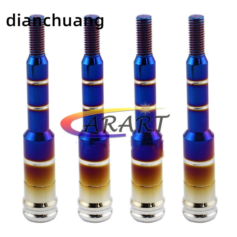 Titanium Burnt Gear Shift Knob Extender Universal Adjustable Height ...