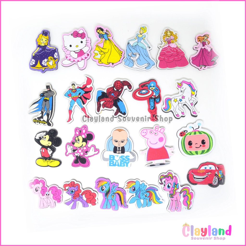 Rubber Foam Character for DIY Souvenir Giveaway Gift Favor Crafts ...