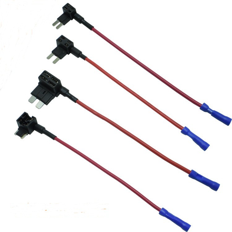 (Fuse Included) Fuse connection wire for all 4 types of pins in the car ...