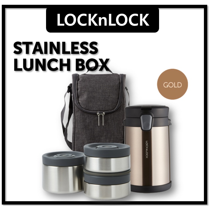 [LocknLock] One-Touch Integral Type Insulated Lunch box 2L With ...