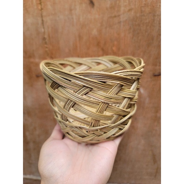 Native Planter Coco Midrib 5x4x4h inch | Shopee Philippines