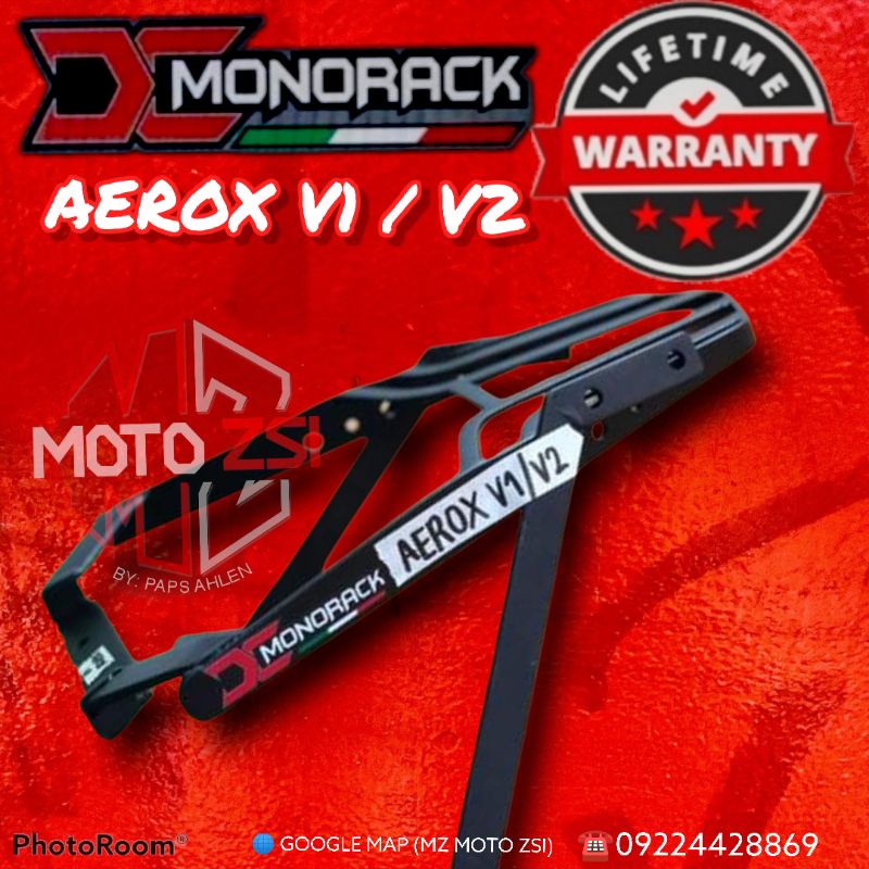 DC Monorack Bracket Aerox V1 and V2 | Shopee Philippines