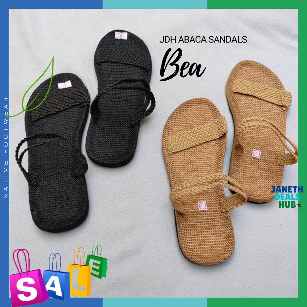 JDH Bea Handmade Abaca Women Sandals | Shopee Philippines