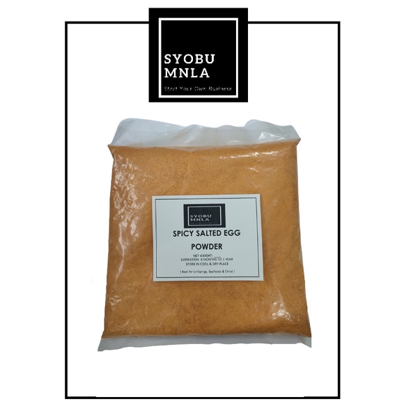 Spicy Salted Egg Powder 500g Shopee Philippines