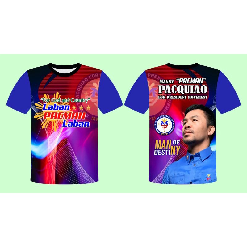 manny pacquiao 2022 tshirt/poloshirt full sublimation high quality ...