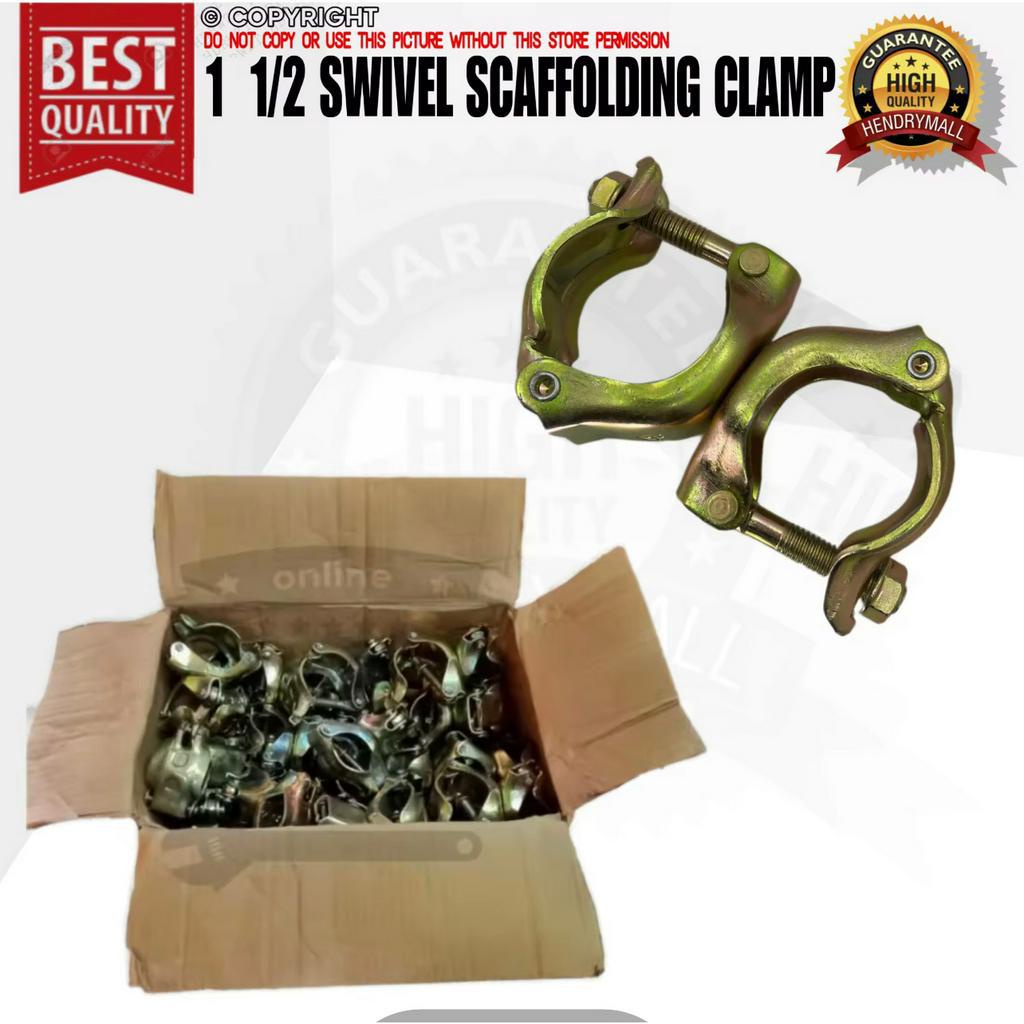 1BOX 1 1/2 SWIVEL CLAMP SCAFFOLDING (30PCS) | Shopee Philippines