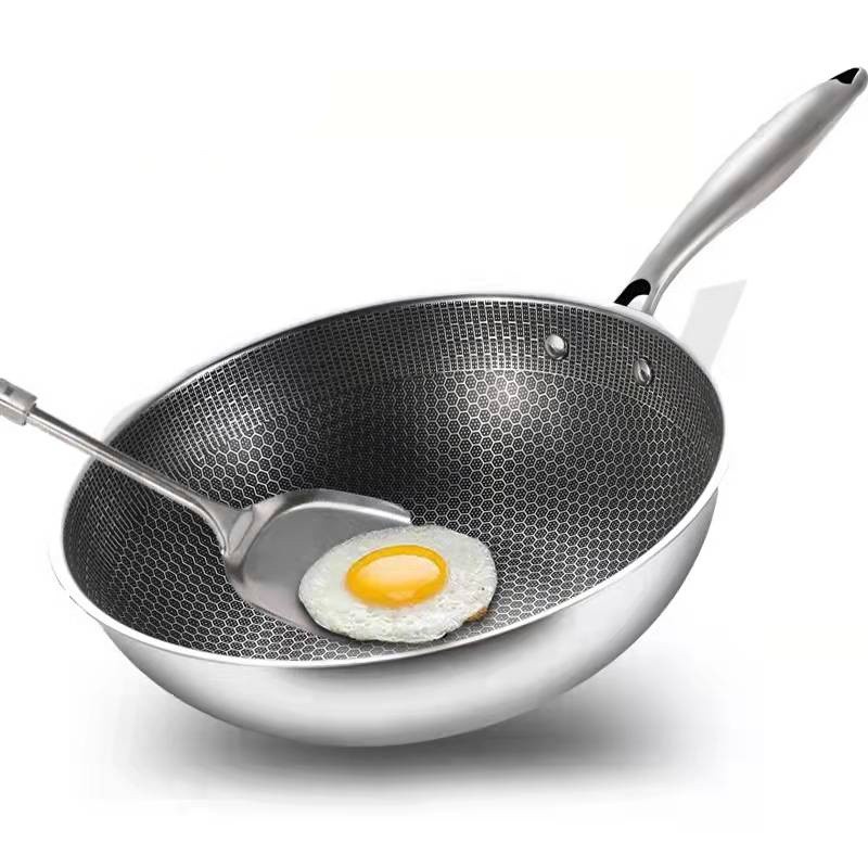 KOI Non Stick Pan Stainless Steel Non Stick Frying Pan Induction Pan ...