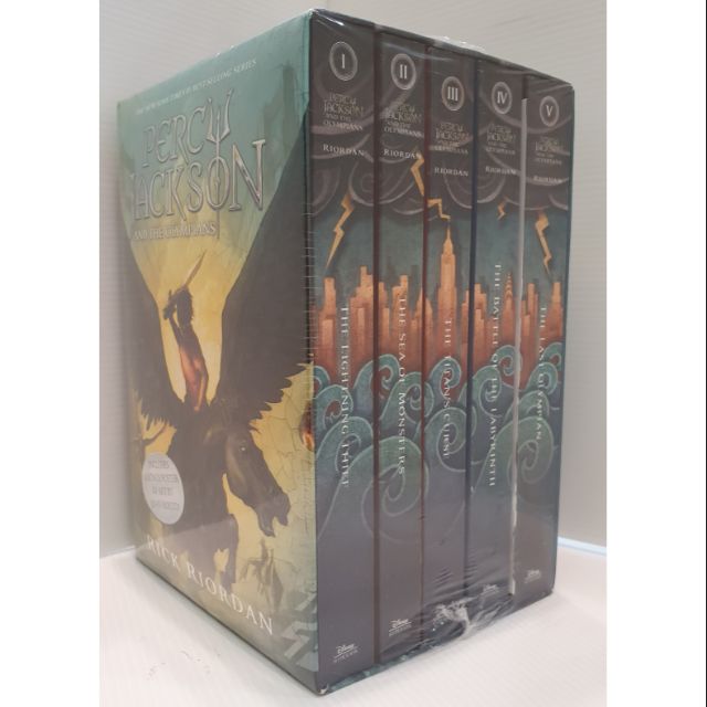 Boxset Percy Jackson Complete Set (Percy Jackson) English Book ...
