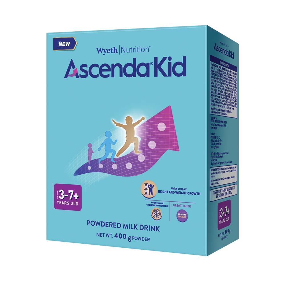 ASCENDA 4 Kid Milk Drink for Children 3+ years old 400g | Shopee ...