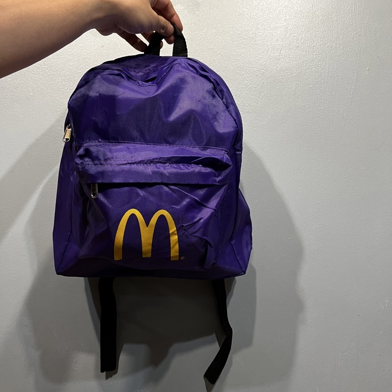 Mcdonalds Bag (Mcdonalds Toys) Mcdo Backpack and Sling bags | Shopee ...