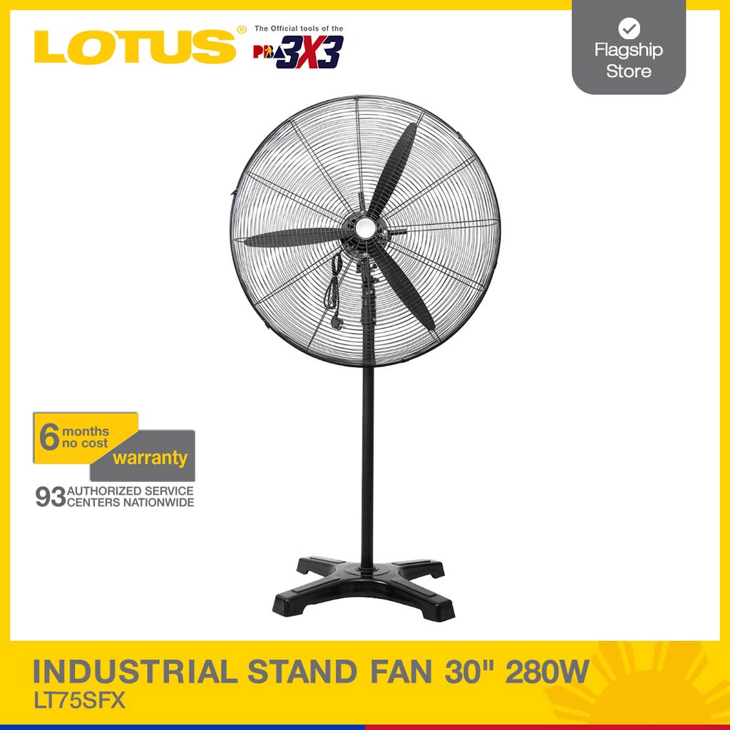 Lotus Stand Fan 30" 280W LT75SFX - Ventilation | Electric Fan | Shopee ...