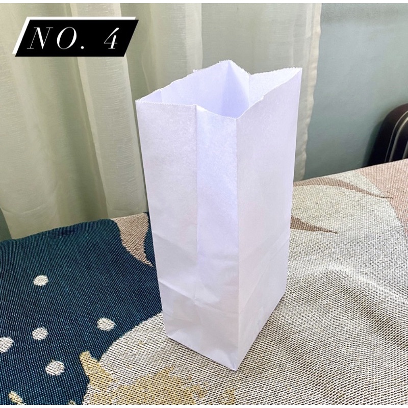 Sizes #16-45 Kraft Brown Paper Bag / Brown Supot 100pcs per Pack White ...