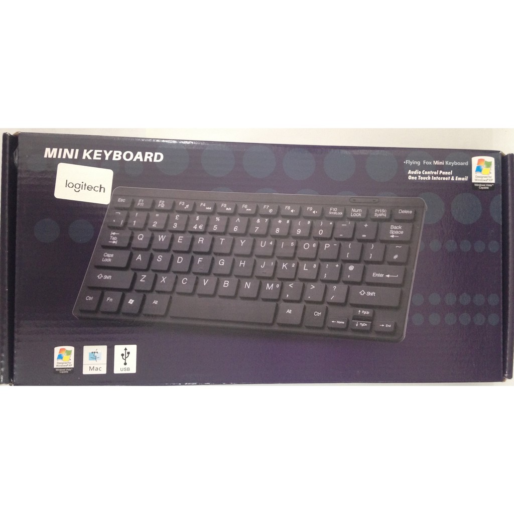 MULTIMEDIA USB MINI KEYBOARD (LOGITECH) | Shopee Philippines