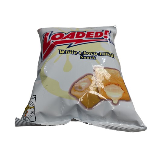 Loaded White Choco Filled Snack 65g | Shopee Philippines