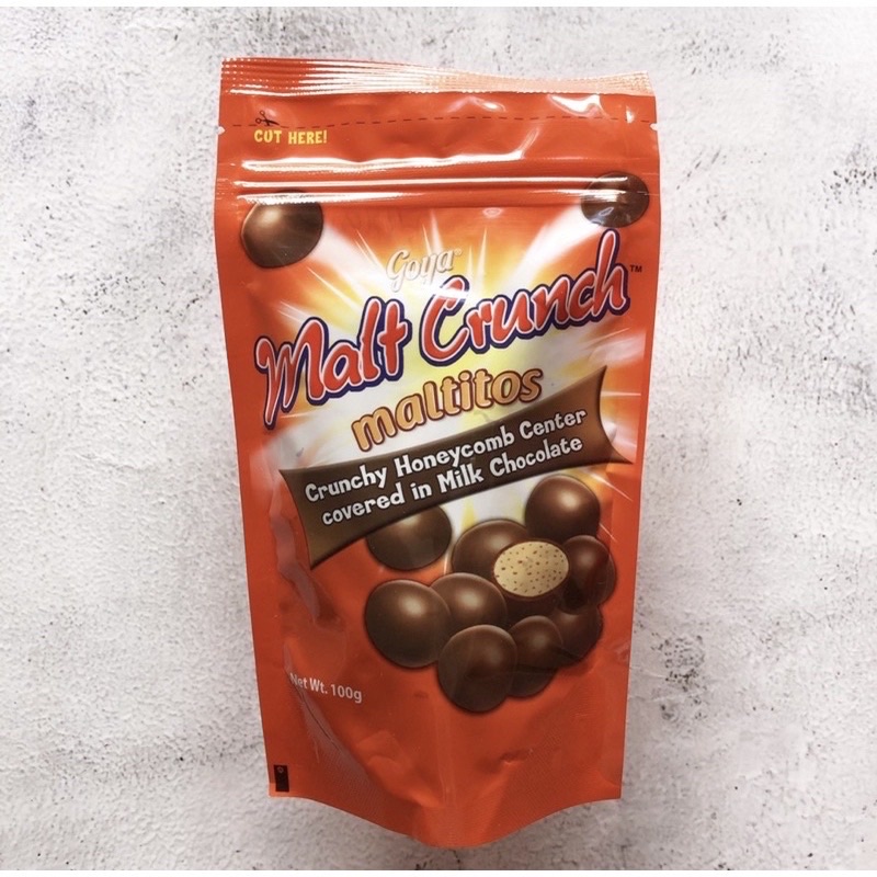 SALE‼️GOYA MALT CRUNCH MALTITOS MILK CHOCOLATE | Shopee Philippines