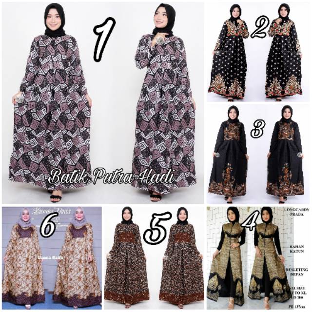 Indonesian BATIK GAMIS/DRESS MANGGAR, PADI, SEKAR, BEAUTIFUL, CABBAGE ...