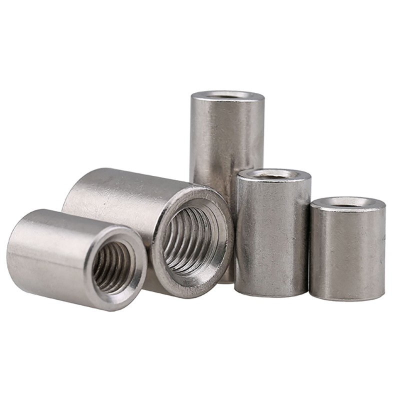 Long Round Connector Nuts A2 Stainless Steel Nut M3 M4 M5 M6 M8 ...