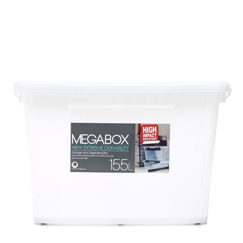 Megabox Storage and Organizing Box 155L | Shopee Philippines