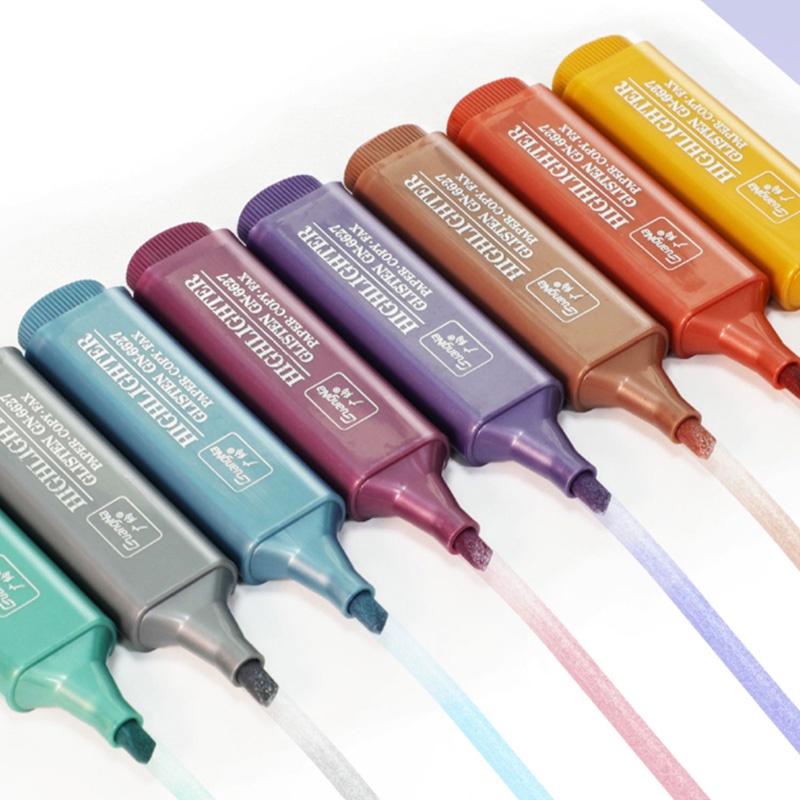 1/2/5mm Pastel Color Glisten Highlighter for Painting Graffiti | Shopee ...