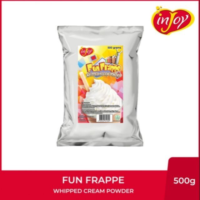 Injoy Funfrappe whipped cream powder | Shopee Philippines
