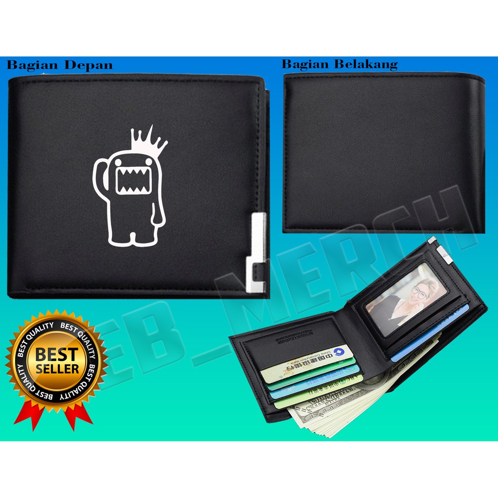 Domokun DOMO KUN Men's Folding Wallet DOMO KUN Leather Wallet Men ...