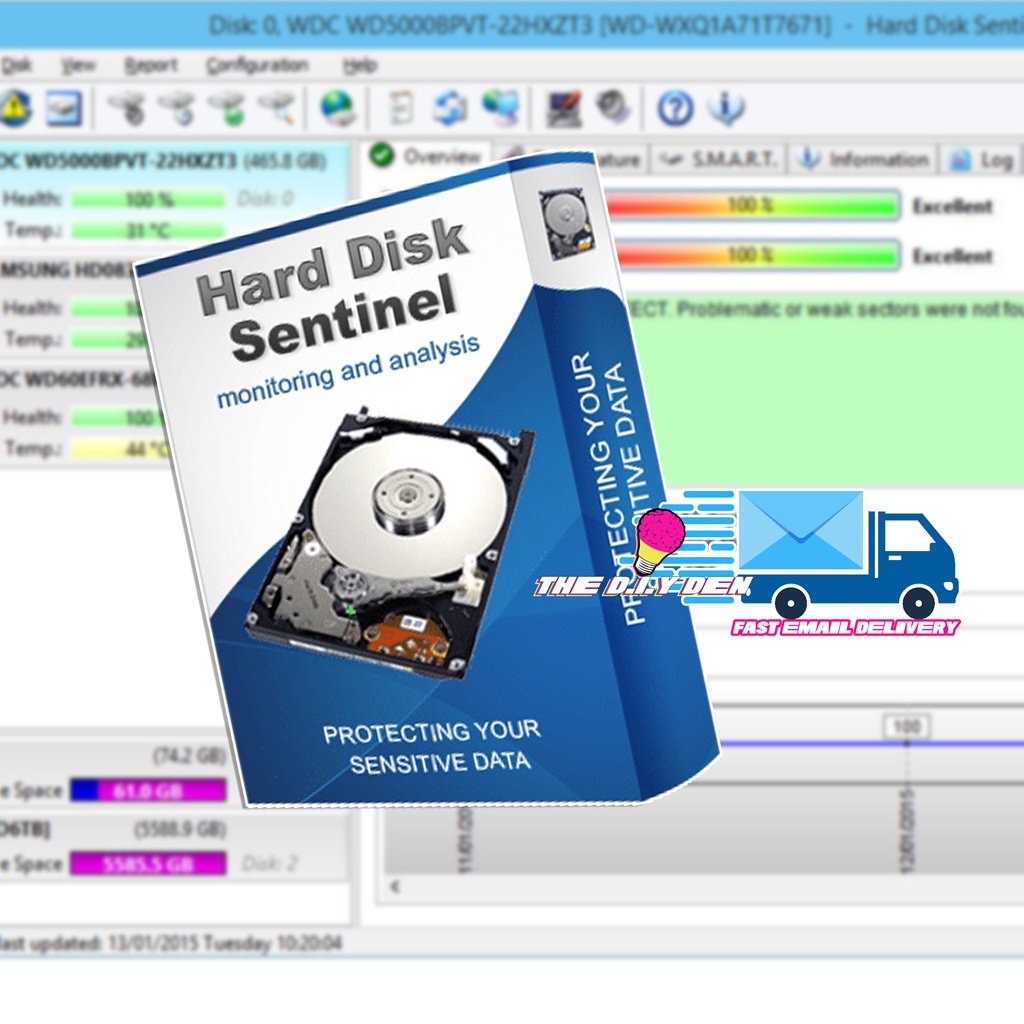 HDD Sentinel Pro 2025 for Technician (Windows) | Shopee Philippines
