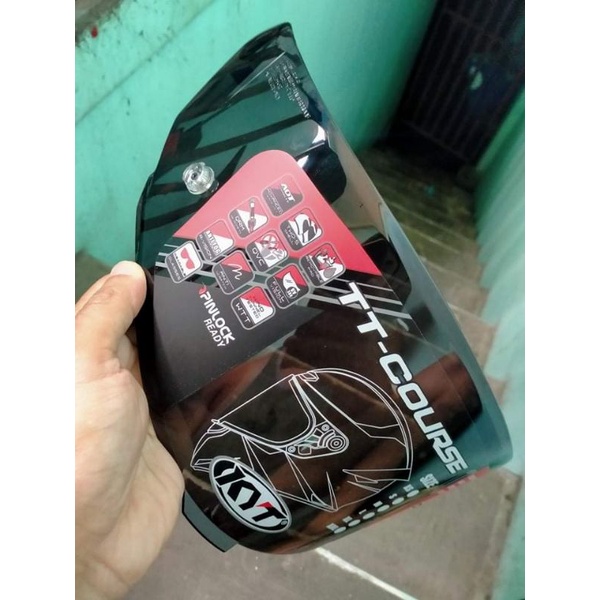 KYT TTC DARK AND RED GOLD LENS | Shopee Philippines