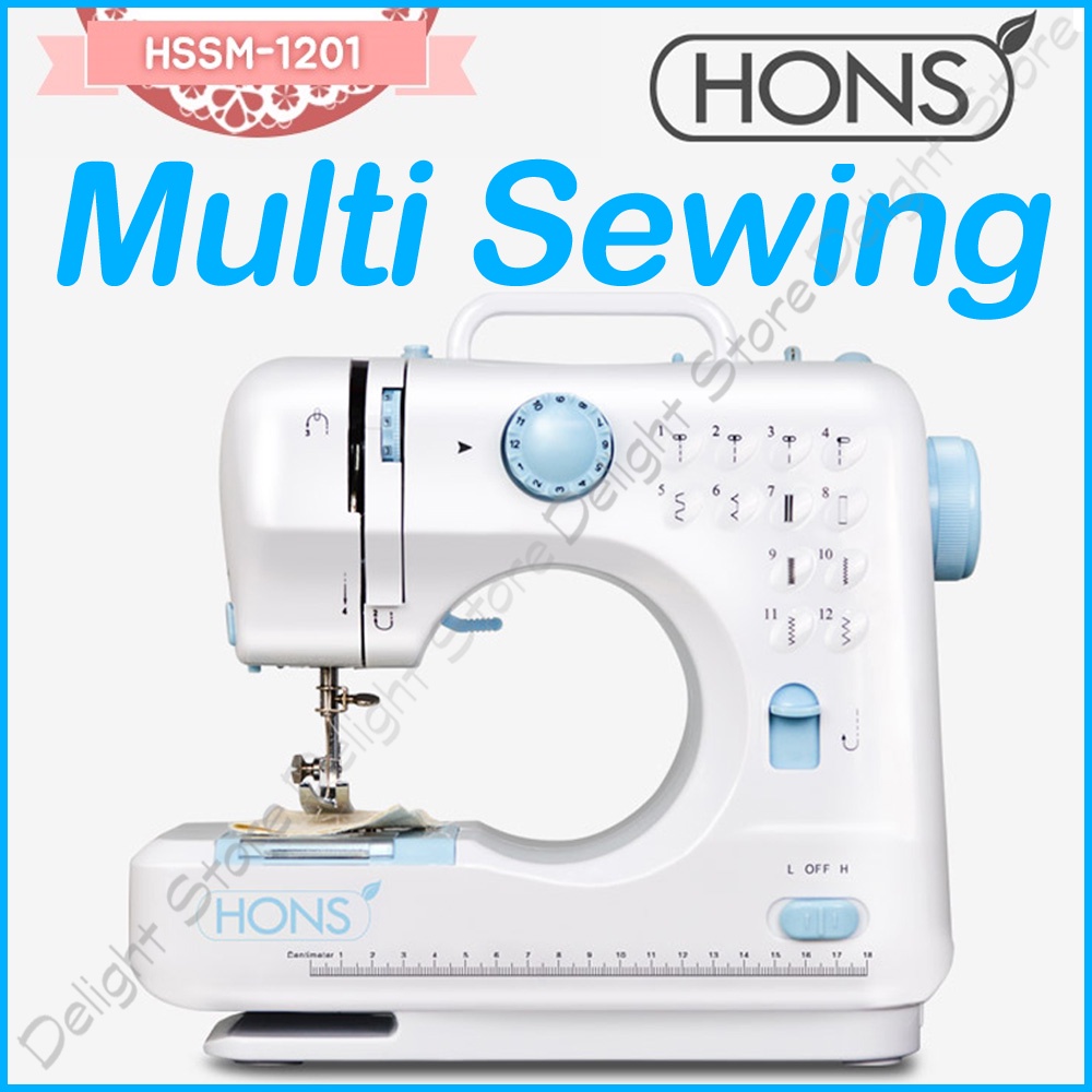 Hons Korea HSSM-1201 Mini Handheld Portable Sewing Machine | Shopee Philippines