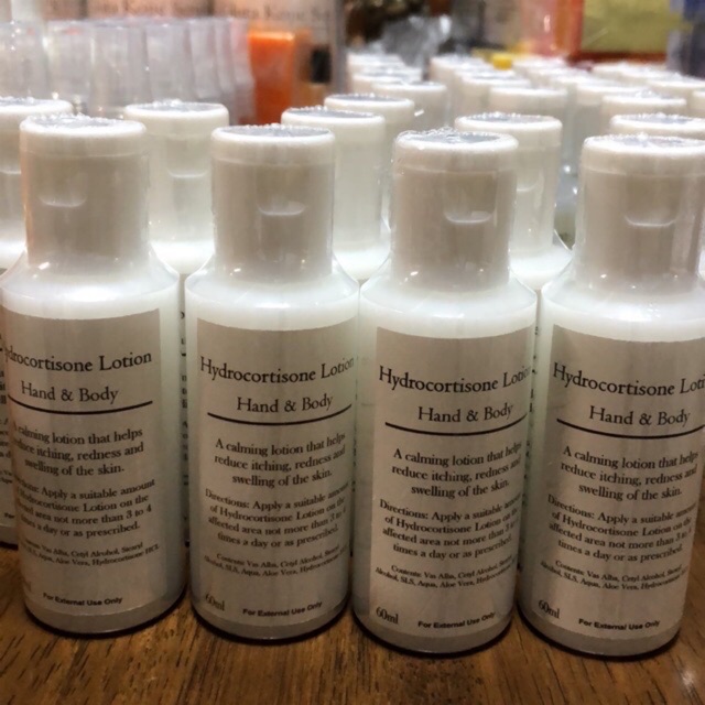 Hydrocortisone Lotion 60ml and 120ml | Shopee Philippines
