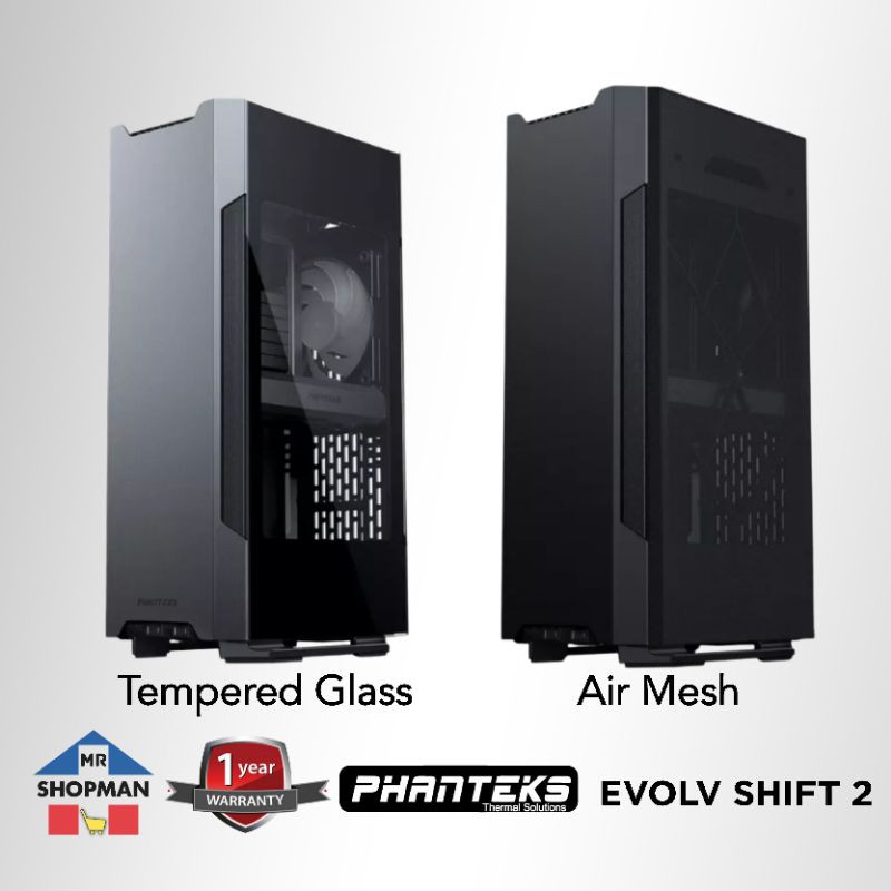 Phanteks Evolv Shift 2 / Shift 2 Air ITX Desktop Computer PC Case ...