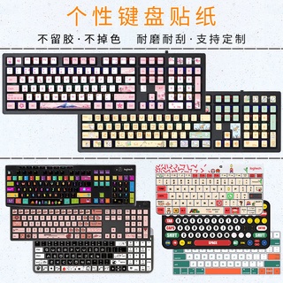 Desktop Computer Keyboard Stickers Cartoon Keyboard Stickers Animation ...