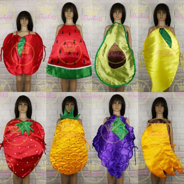 Nutrition Month Costume SATIN W/FOAM Apron | Shopee Philippines