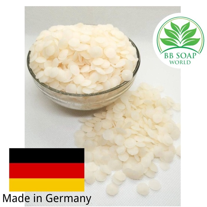 (melaka) German 100% Pure white beeswax cosmetic lipstick candle making ...