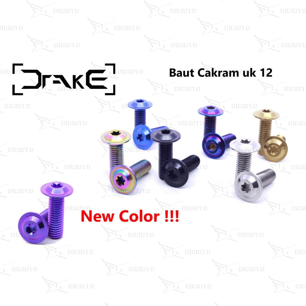 Drake Disc Bolts M8 Unit | Shopee Philippines